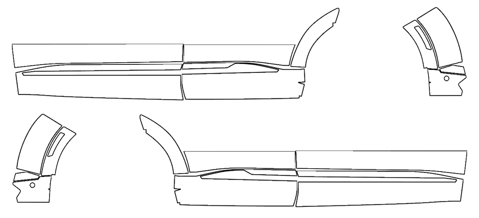 Rocker Panel Kit | CHEVROLET EQUINOX EV 2025 – NOCHIP.CA