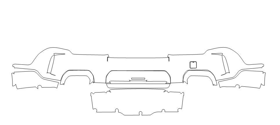 Rear Bumper Kit | MINI COUNTRYMAN 2025 – NOCHIP.CA